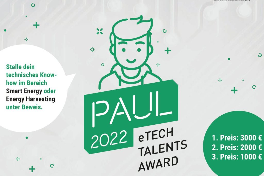 PAUL Award geht in die 2. Runde – PAUL Award